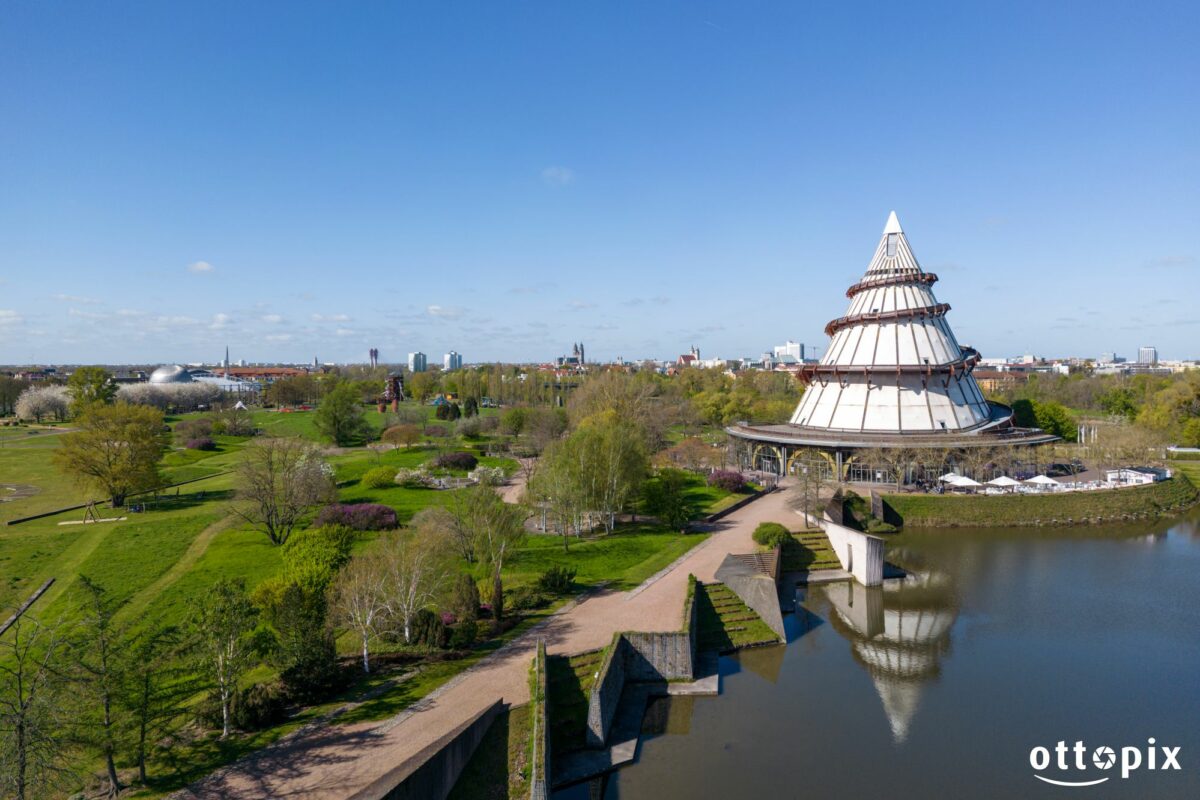 Faszinierend Elbauenpark In Magdeburg Fotosnull